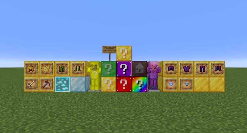 Lucky Blocks Addon | MCreator